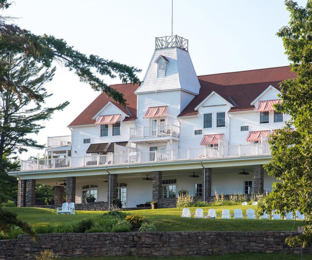 Muskoka Ontario Historic Hotel on Lake Rosseau | Windermere House